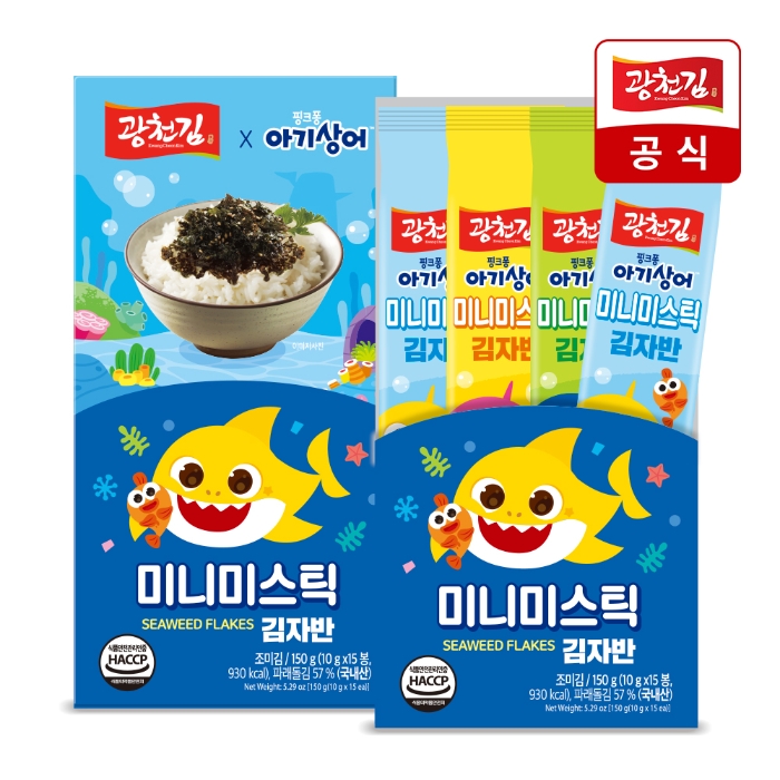 광천김 간장에 찍어먹는 구운 파래도시락김6봉 6봉 간장소스 김가루 김자반 김밥김 티몬